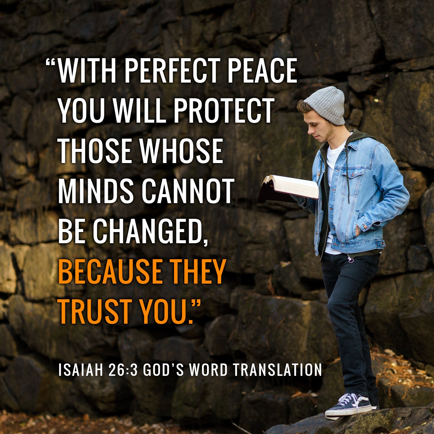 Comparing Isaiah 26:3 With perfect peace you will protect – God’s Word ...